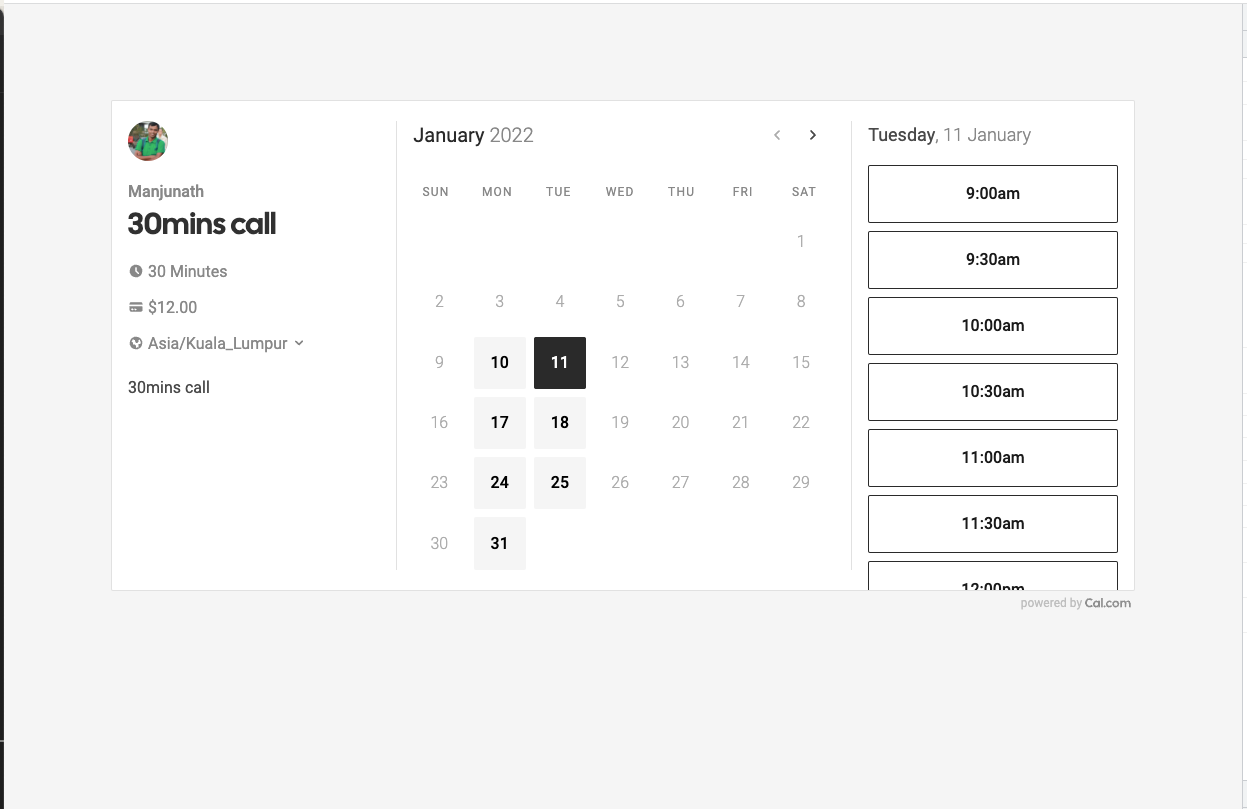Public booking page is inconsistent with available timings · Issue #1427 · calcom/cal.com · GitHub
