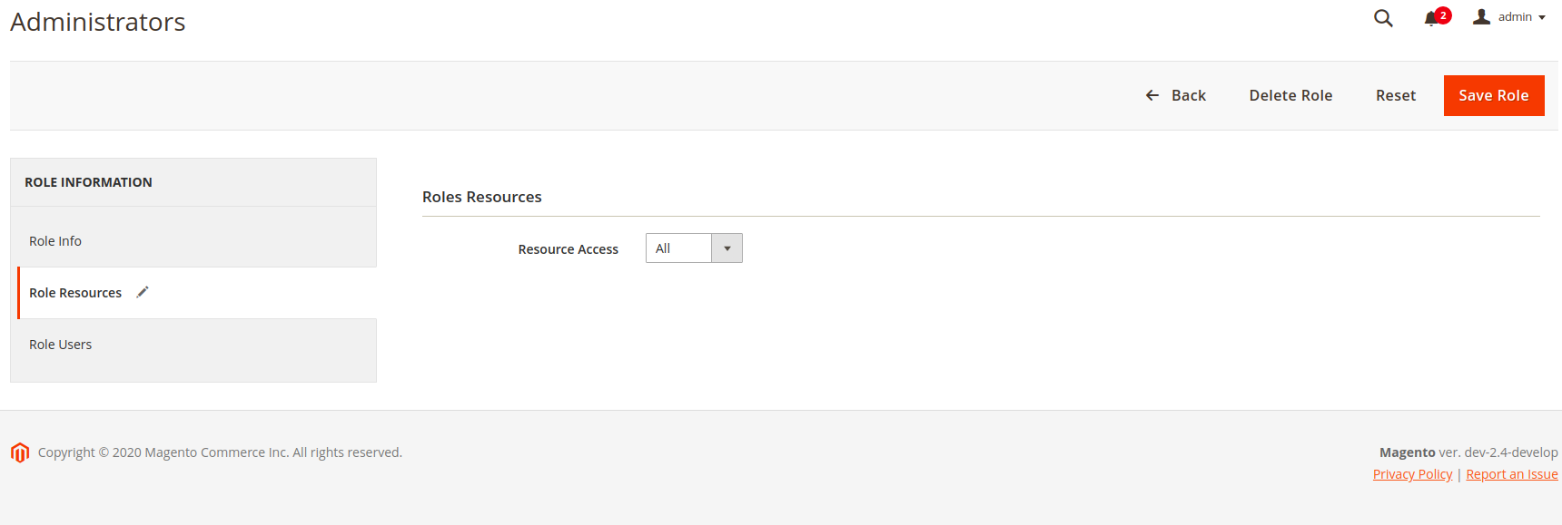 Custom role with permissions not allowed to upload category image via custom attribute, 403 ...