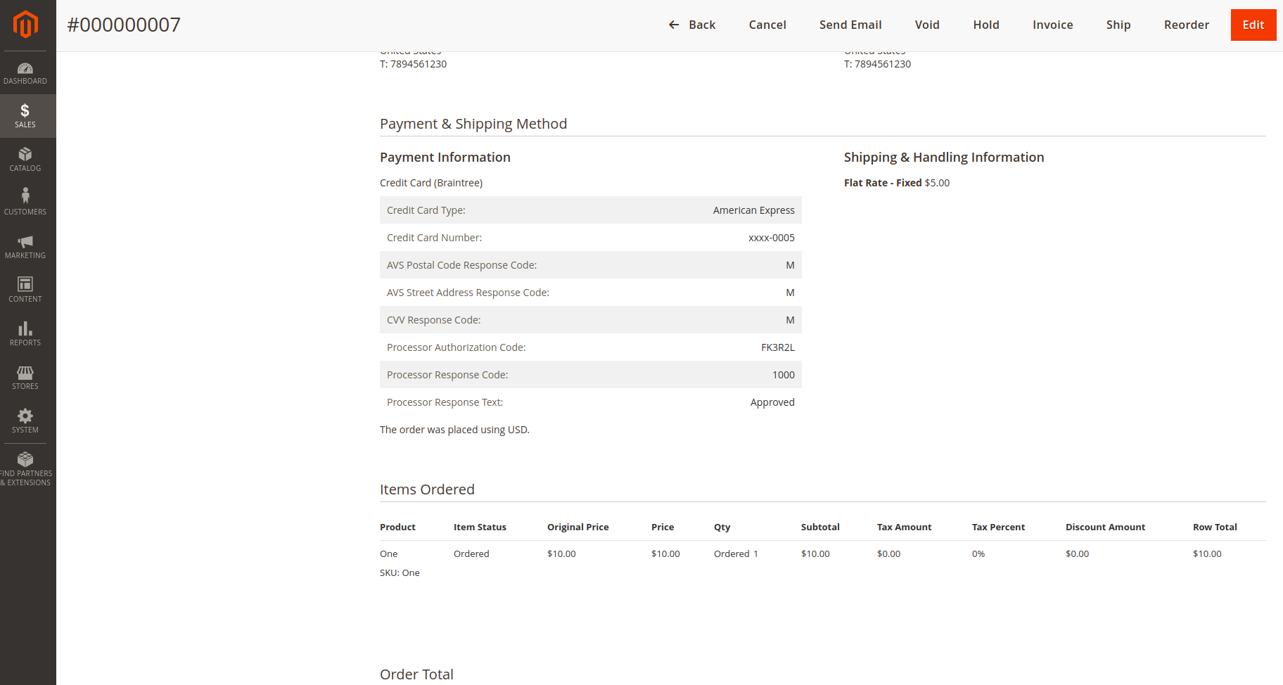 Braintree Payment Method AMEX 3-digit CVV Error From Admin · Issue #27452 · magento/magento2 ...