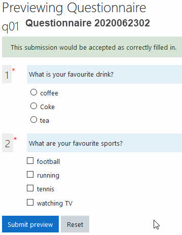 Preview removes responses when submitted! · Issue #319 · PoetOS/moodle ...