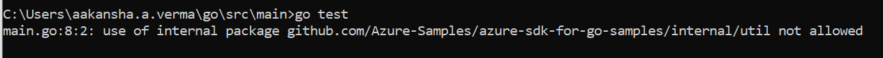 error while executing .go file. "use of internal package not allowed" · Issue #349 · gruntwork ...