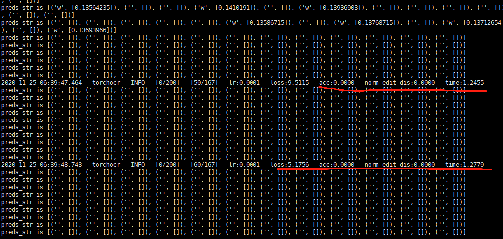 训练准确率一直为0.。。。 · Issue #120 · WenmuZhou/PytorchOCR · GitHub
