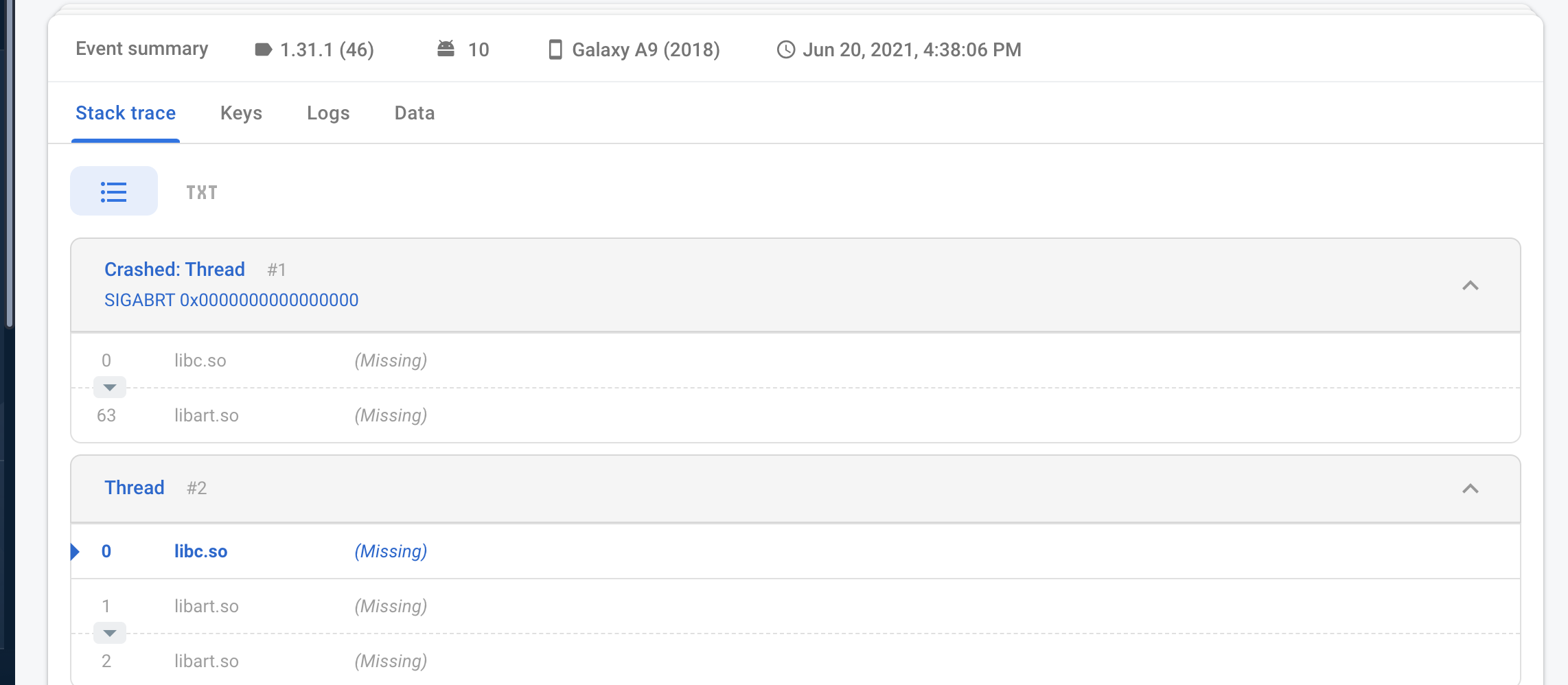 Libc.so · Issue #31752 · facebook/react-native · GitHub