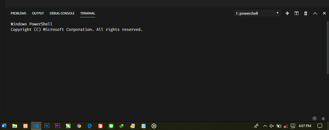 terminal error in win10 · Issue #73354 · microsoft/vscode · GitHub