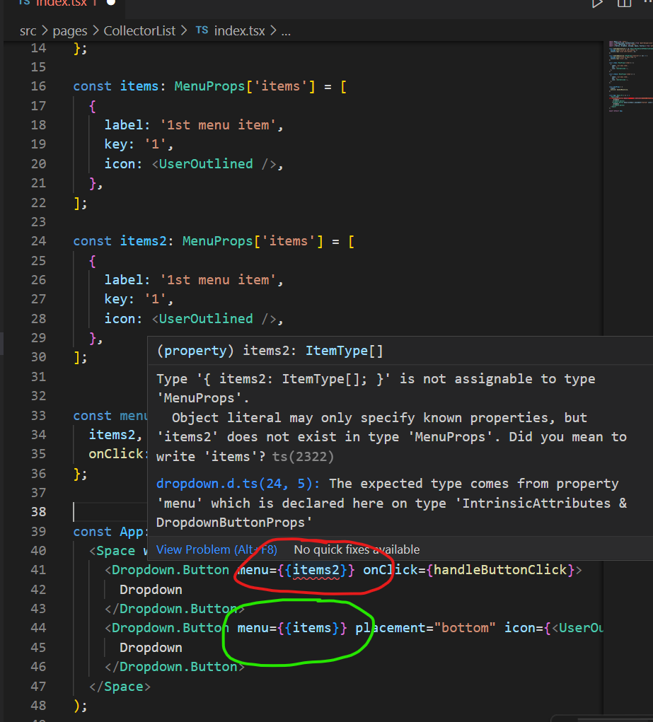 Dropdown.Button menu={{menu}}在同一个页面时 无法创建多个下拉菜单 · Issue #41378 · ant ...
