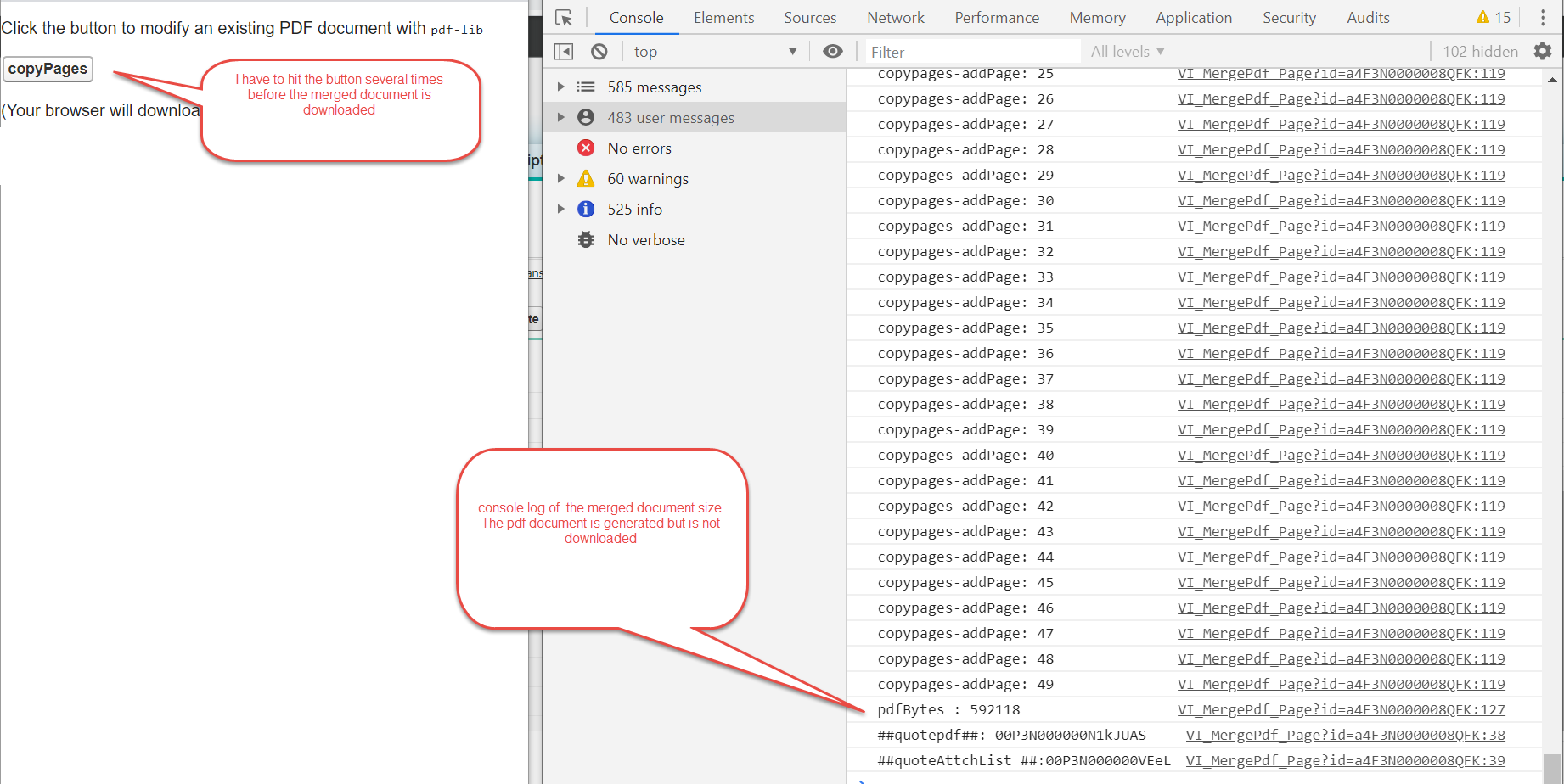 Problem in downloading merged pdf · Issue #385 · Hopding/pdf-lib · GitHub