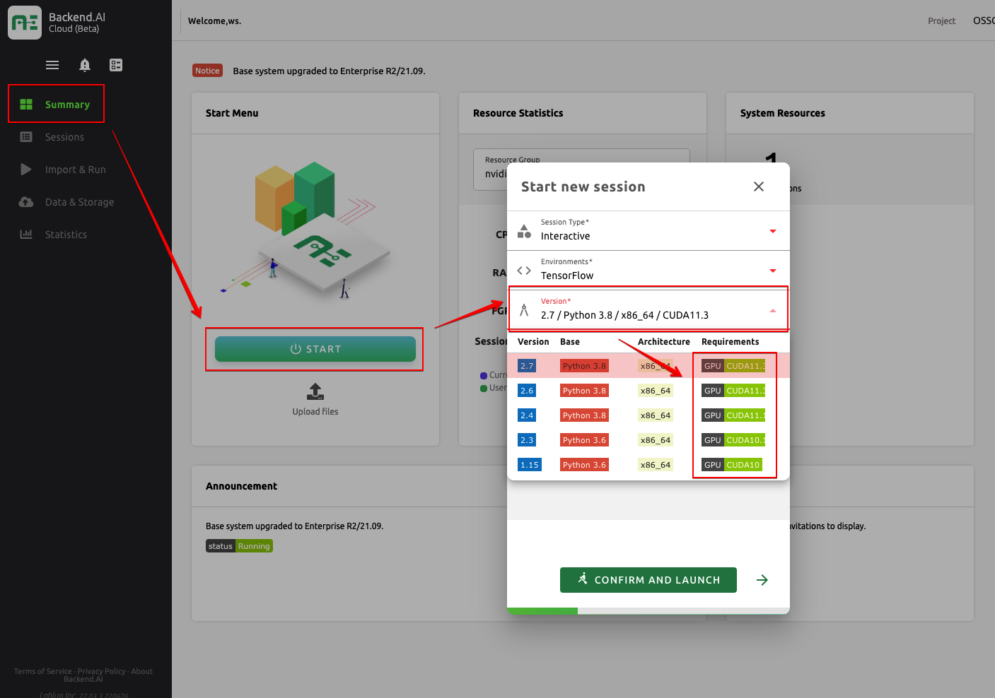 Need To Fix Little Bit Broken Layout Of Combo Box Inside Modal · Issue 1405 · Lablupbackendai