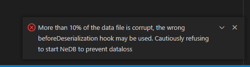 An error occurred while loading view: thunder-client-sidebar - again ...