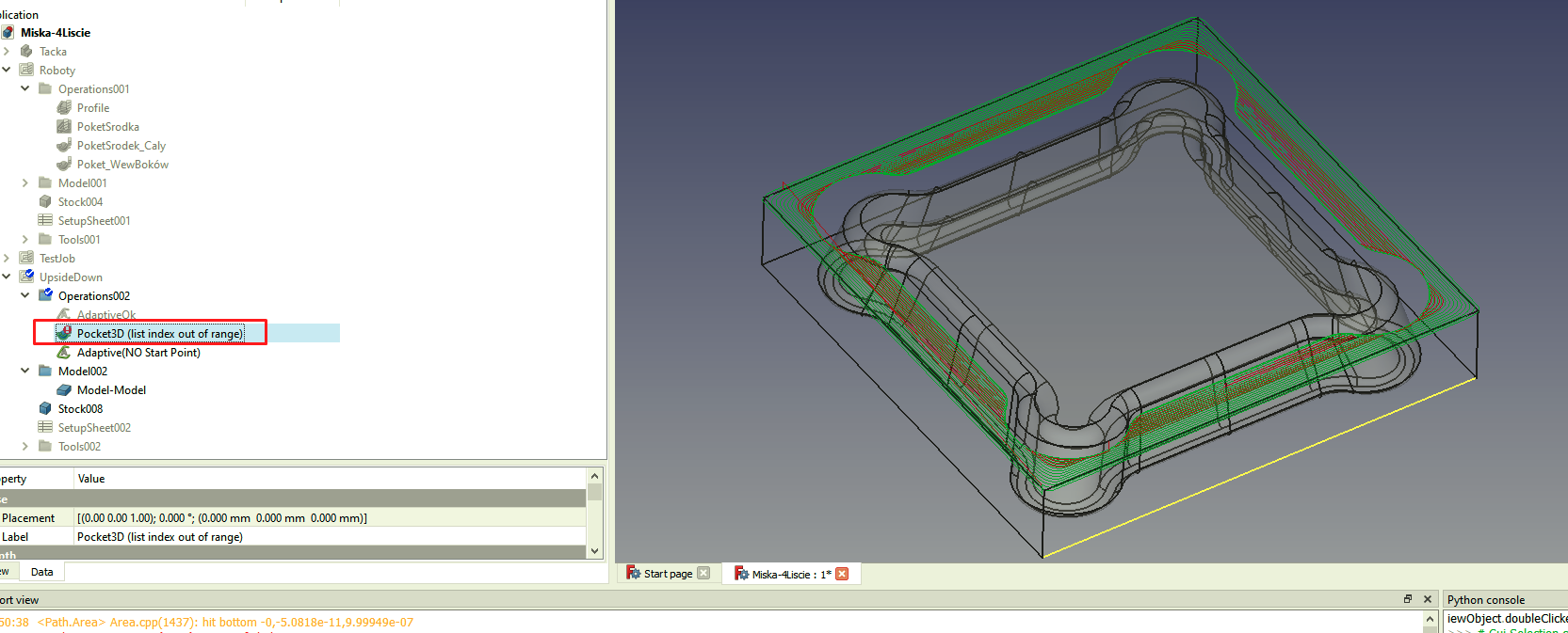 [Problem] CAM: List index out of range · Issue #8743 · FreeCAD/FreeCAD · GitHub