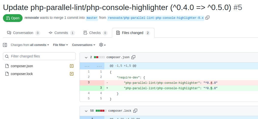 Composer Problem With Locked Versions Without Patch Part Xyz · Issue 11952 · Renovatebot