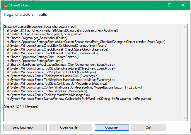 C Webclient Wikipedia Illegal Path Characters Even