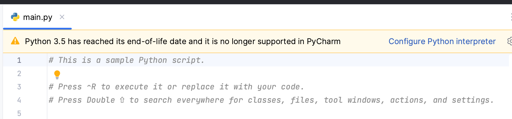`paddlepaddle/paddle:develop` docker 镜像中的 `python` 版本仍然是 3.5，PyCharm 不支持它。 · Issue #56581 ...