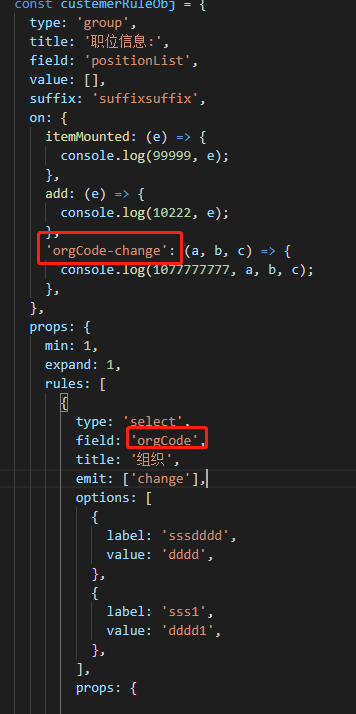 逐渐嵌套的 事件 · Issue #280 · xaboy/form-create · GitHub