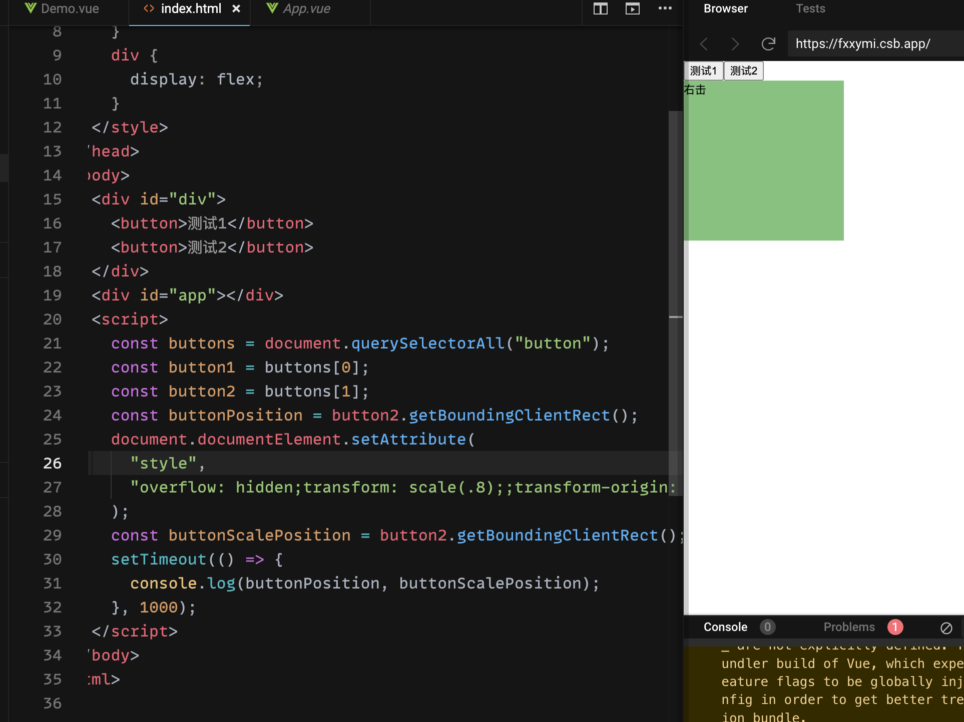 html中使用scale导致下拉等组件定位有问题 · Issue #3682 · tusen-ai/naive-ui · GitHub