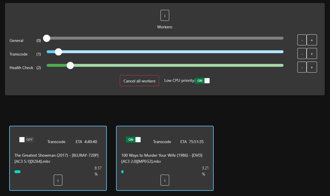 Unwanted workers created at launch · Issue #119 · HaveAGitGat/Tdarr ...
