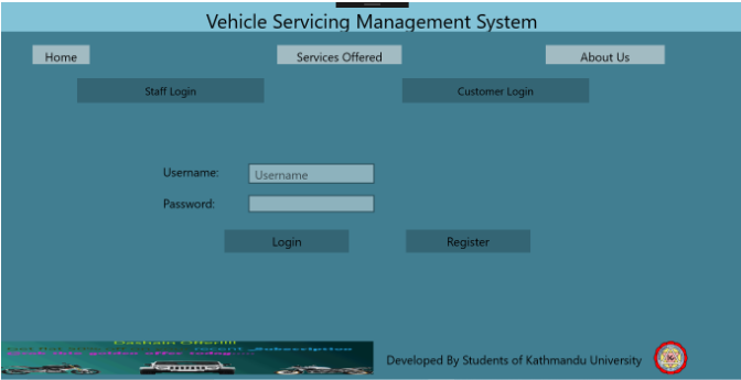 GitHub - tyrafero/VehicleServicingManagementSystem: This is a simple ...
