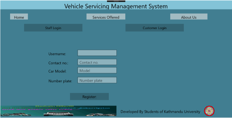 GitHub - tyrafero/VehicleServicingManagementSystem: This is a simple ...
