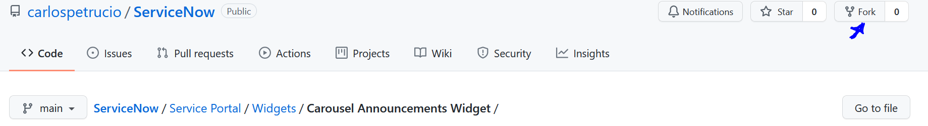 GitHub - carlospetrucio/Carousel-Annoucements-ServiceNow-Widget ...