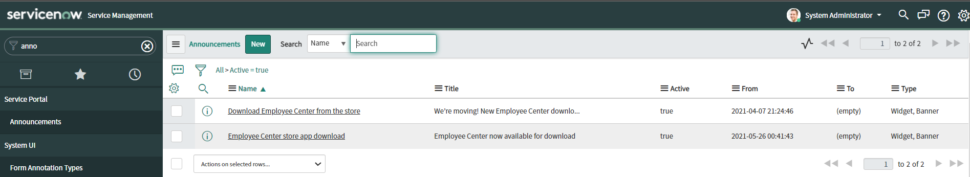 GitHub - carlospetrucio/Carousel-Annoucements-ServiceNow-Widget ...