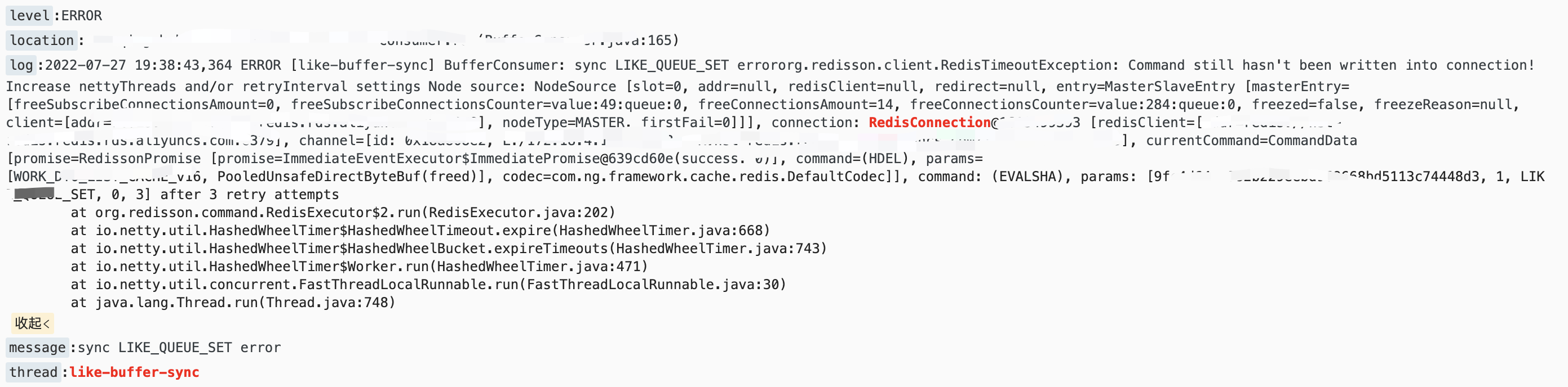 Exception throw by redisson not debug friendly · Issue #4448 · redisson/redisson · GitHub