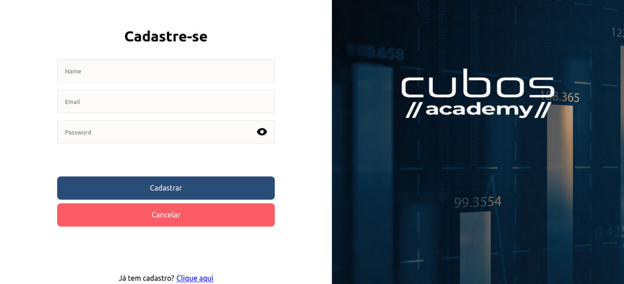 GitHub - aslamw/form-user: Atividade da Cubos Academy