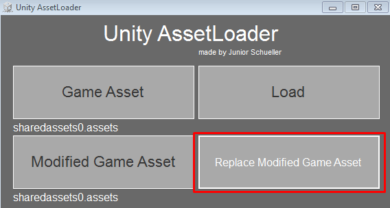 GitHub - JuniorSchueller/Unity-AssetLoader: Unity AssetLoader is a program that loads modified ...
