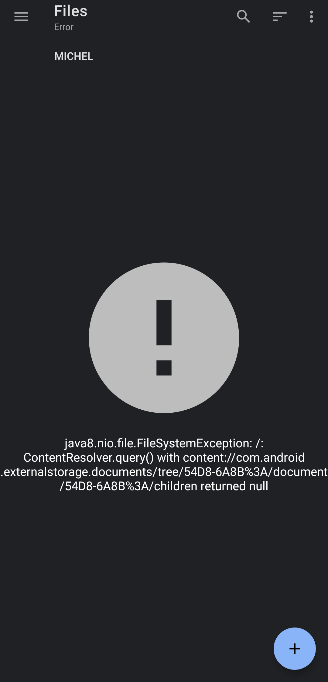 Cannot add external storage · Issue #458 · zhanghai/MaterialFiles · GitHub