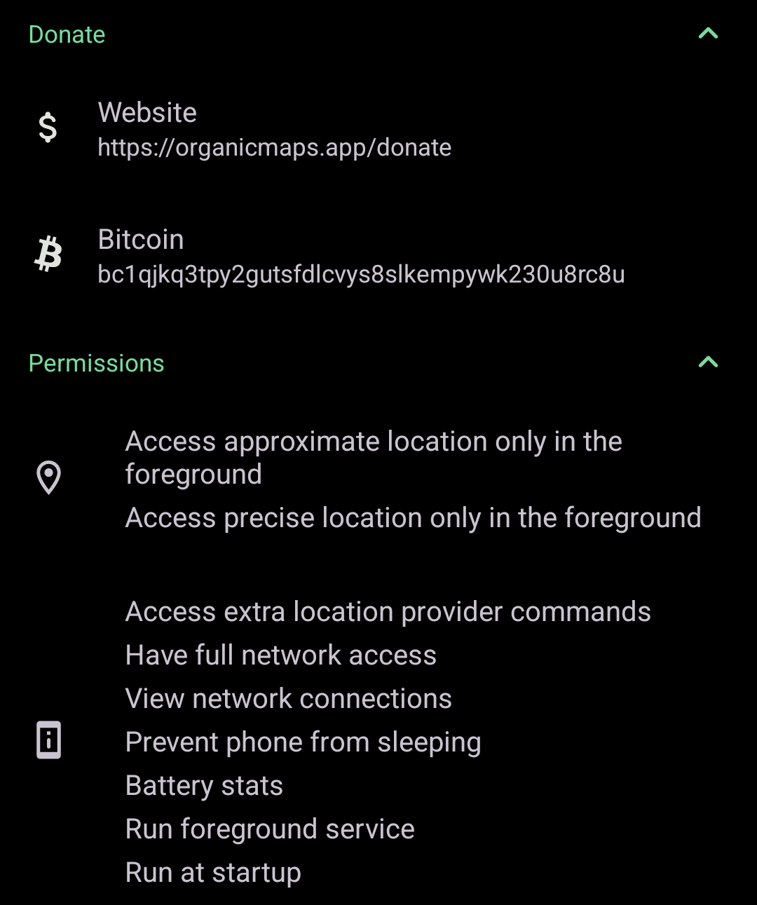 Align permissions text with other sections · Issue #146 · Droid-ify/client · GitHub