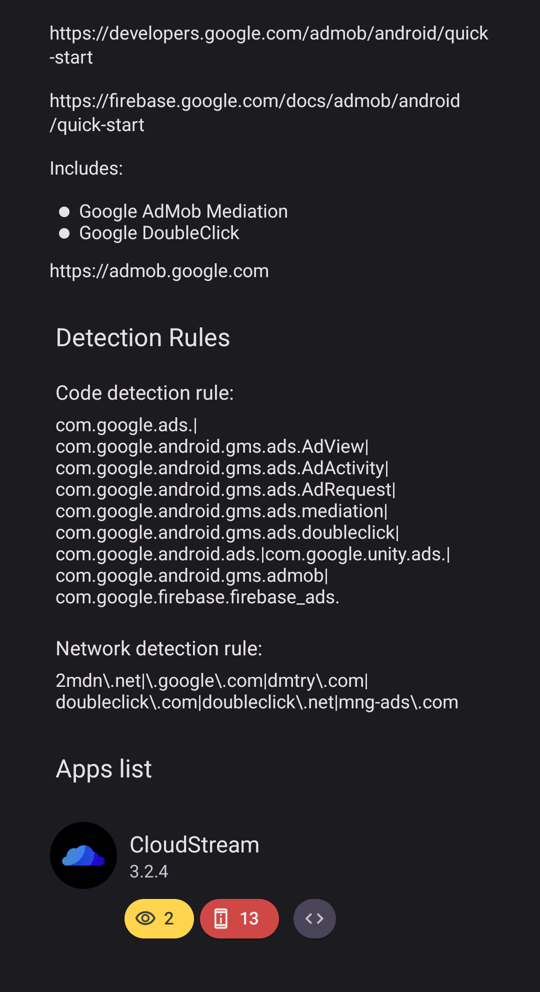 Remove google admob · Issue #307 · recloudstream/cloudstream · GitHub