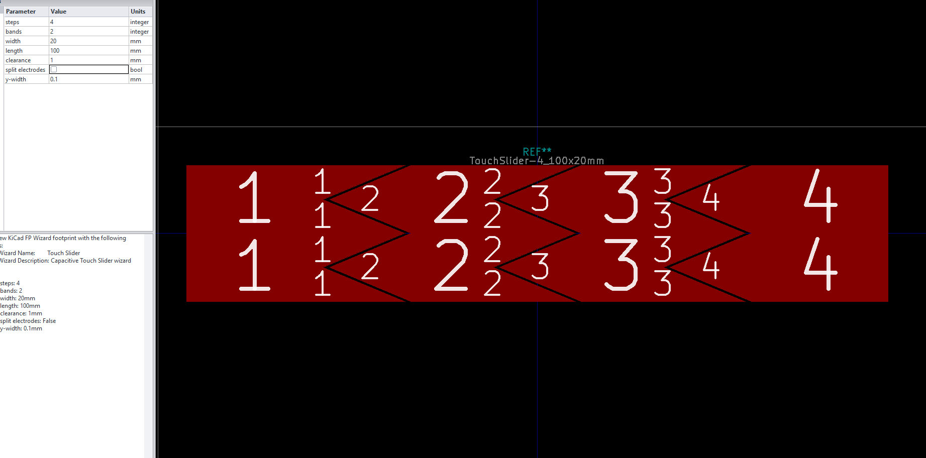 improved touch slider wizard (!5) · Merge requests · KiCad / KiCad Source Code / kicad-footprint ...