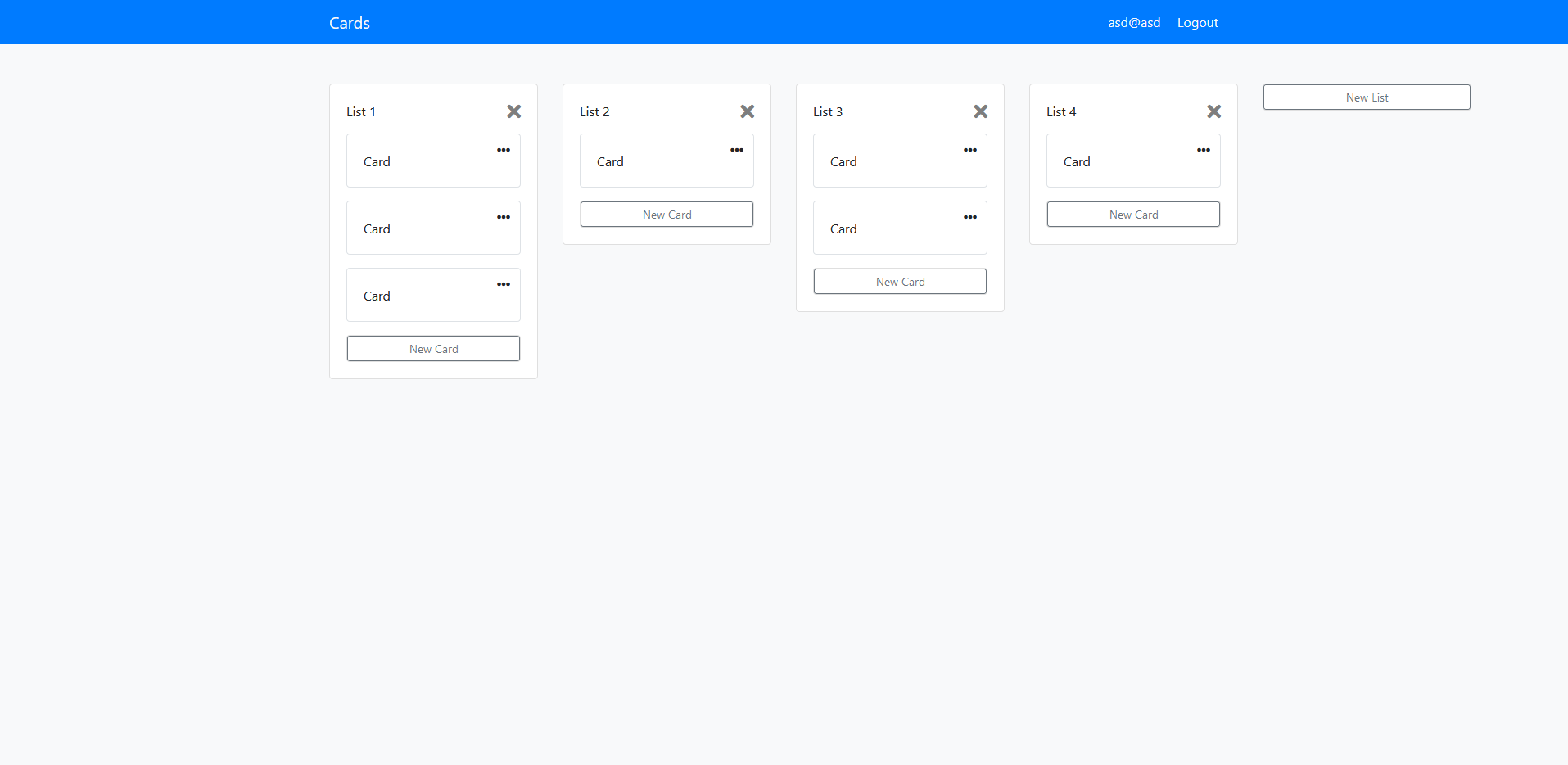 GitHub - gabrbfreire/trello_wannabe: Similar to the Trello website with registration of tables ...