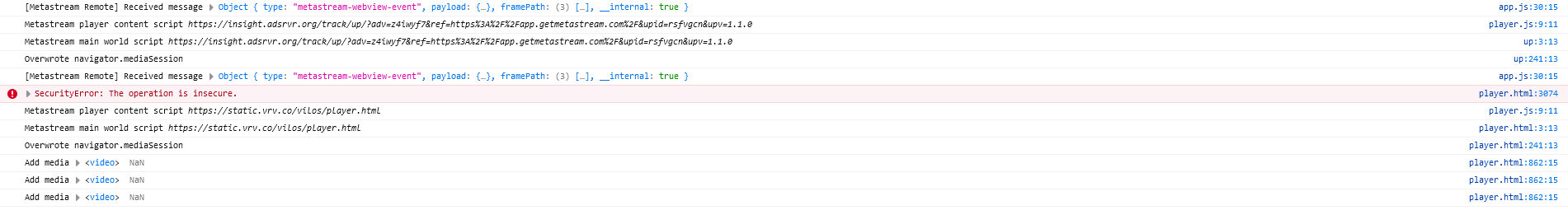 Vrv Black Screen In Firefox. Chrome works, but requires tweaking · Issue #237 · samuelmaddock ...