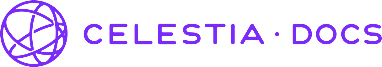 Logo should be full logo with typeface · Issue #468 · celestiaorg/docs · GitHub