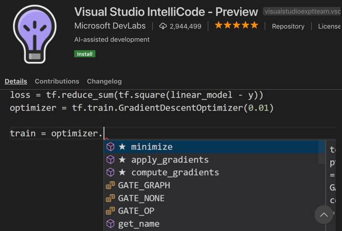 IntelliCode Suggestions · Issue #820 · gitpod-io/gitpod · GitHub