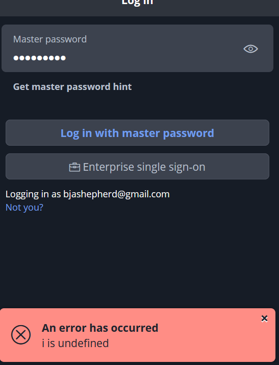 Can't log in on Firefox · Issue #4265 · bitwarden/clients · GitHub