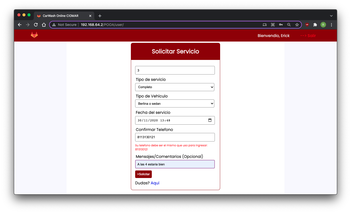 GitHub - x-Raul/Carwash-Web: HTML Y SQL CUSTOM CON CONEXION PHP EN UNA ...