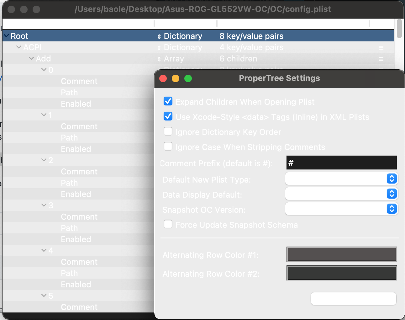 Text unreadable in dark appearance in Big Sur · Issue #68 · corpnewt/ProperTree · GitHub