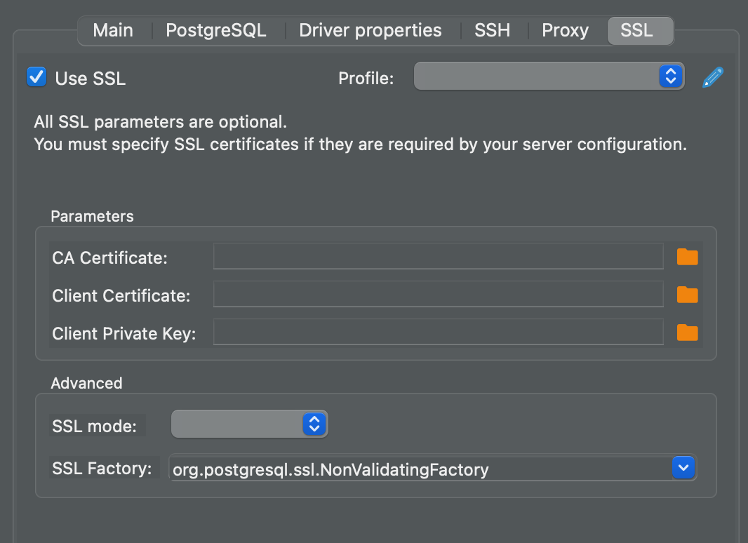 PAM authentication failed .. pg_hba.conf rejects connection. (SSL NonValidatingFactory) · Issue ...