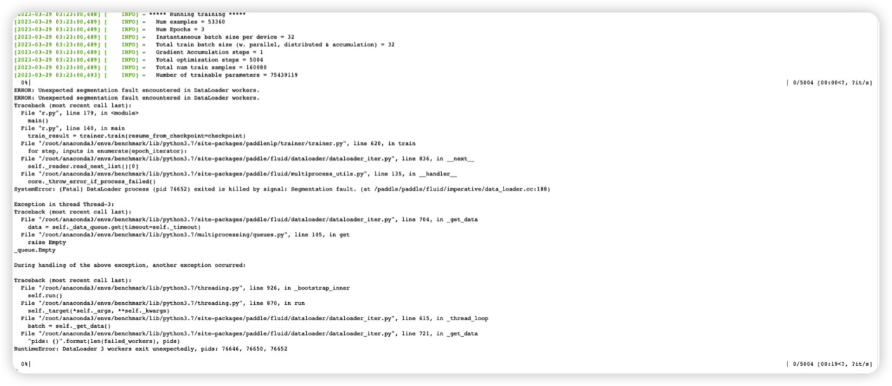 [Bug]: Ernie3.0 model zoo run_seq_cls.py · Issue #5456 · PaddlePaddle/PaddleNLP · GitHub