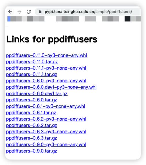 pypi未同步最新的ppdiffusers库 · Issue #1706 · tuna/issues · GitHub