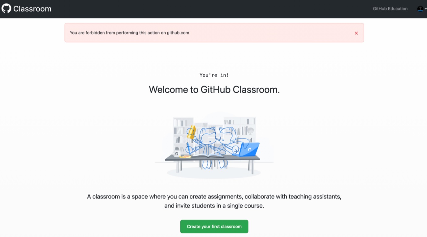 You are forbidden from performing this action on github.com · community · Discussion #36852 · GitHub