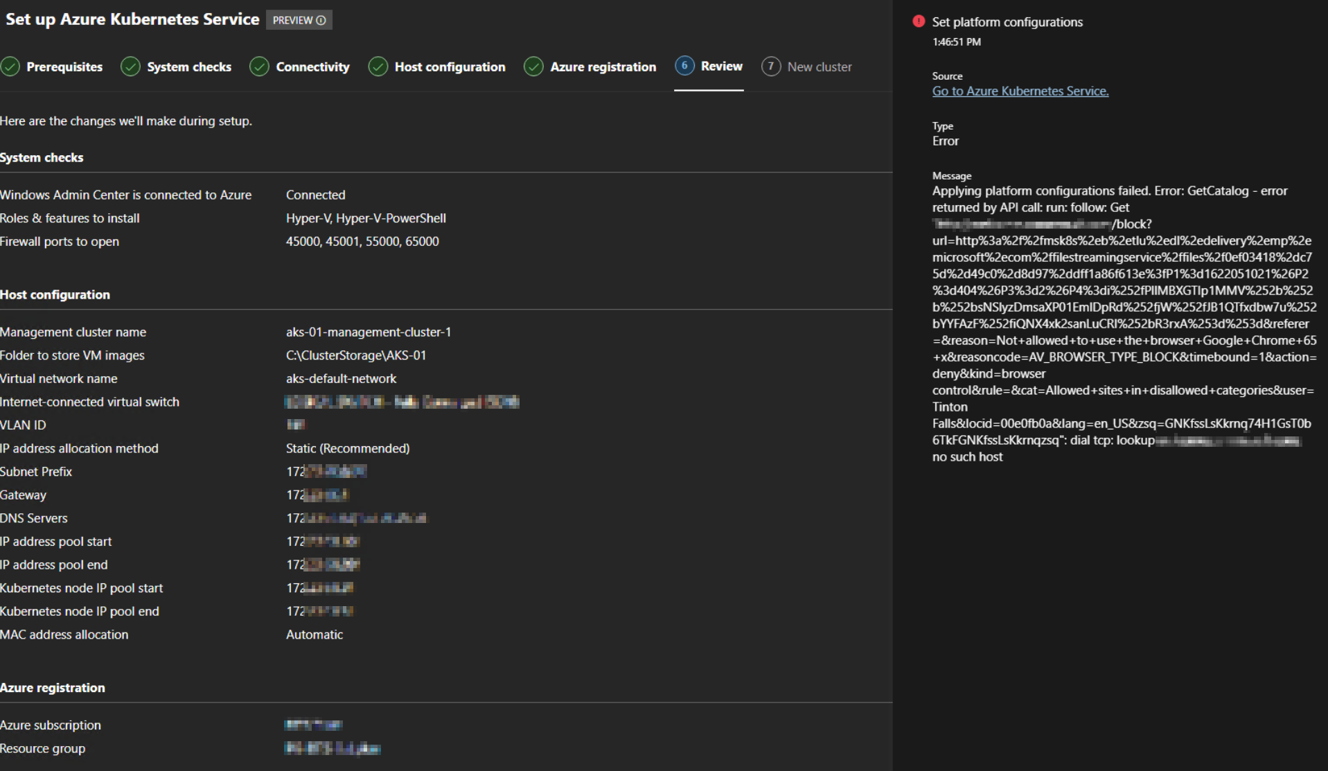 [BUG] Applying platform configuration fails when proxy blocks older user-agent strings · Issue ...