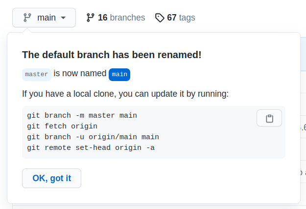 Default branch rename · Issue #945 · spring-projects/spring-statemachine · GitHub