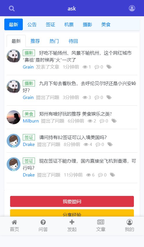 GitHub - ygfweb/App.Ask: 开源问答系统