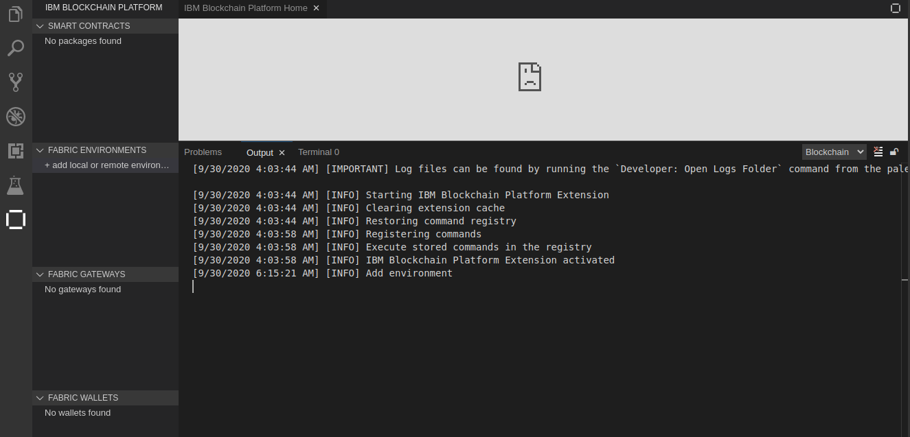 Welcome page and tutorials do not render correctly · Issue #2663 · IBM-Blockchain/blockchain ...