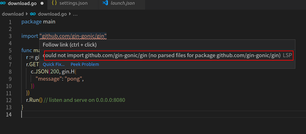 vscoe-go gopls don't find third packages · Issue #2686 · microsoft/vscode-go · GitHub