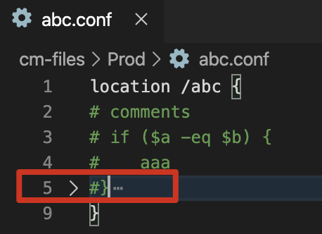 Fold bug · Issue #92541 · microsoft/vscode · GitHub