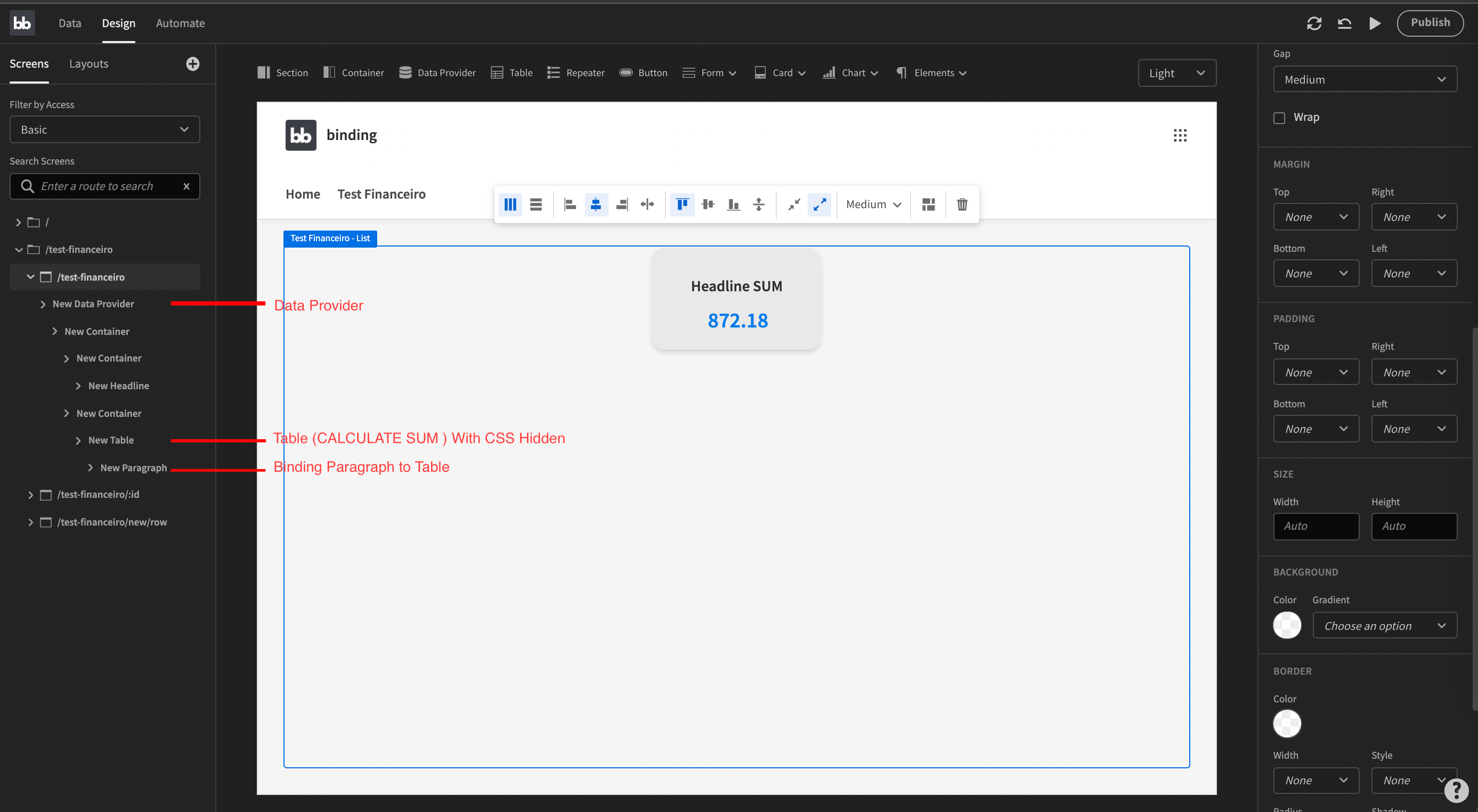 Binding data to Objects · Budibase budibase · Discussion #2774 · GitHub