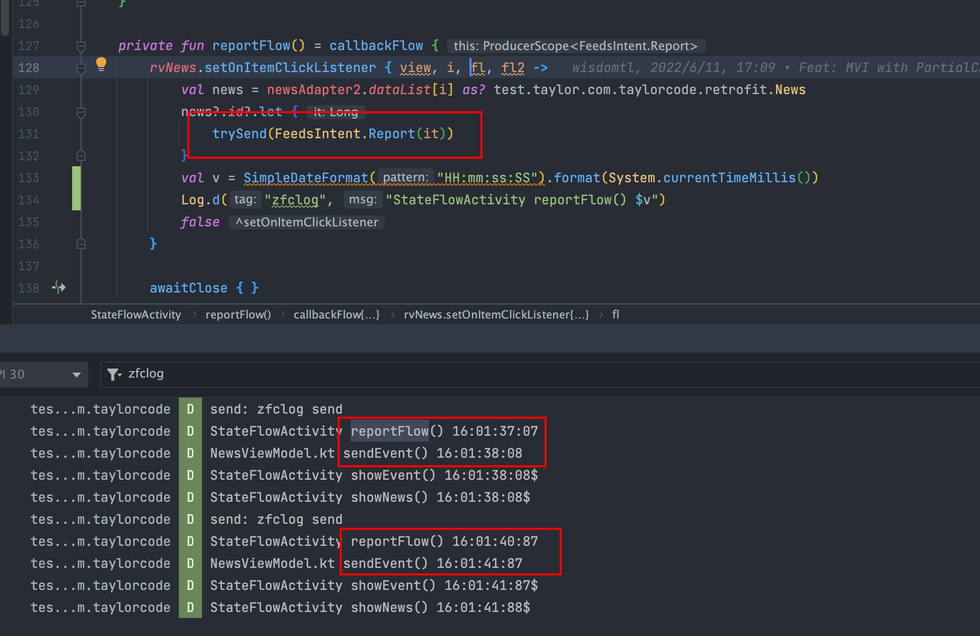 请问为什么 reportFlow 到 sendEvent 要耗费 1s 呢？ · Issue #1 · wisdomtl/taylorCode · GitHub