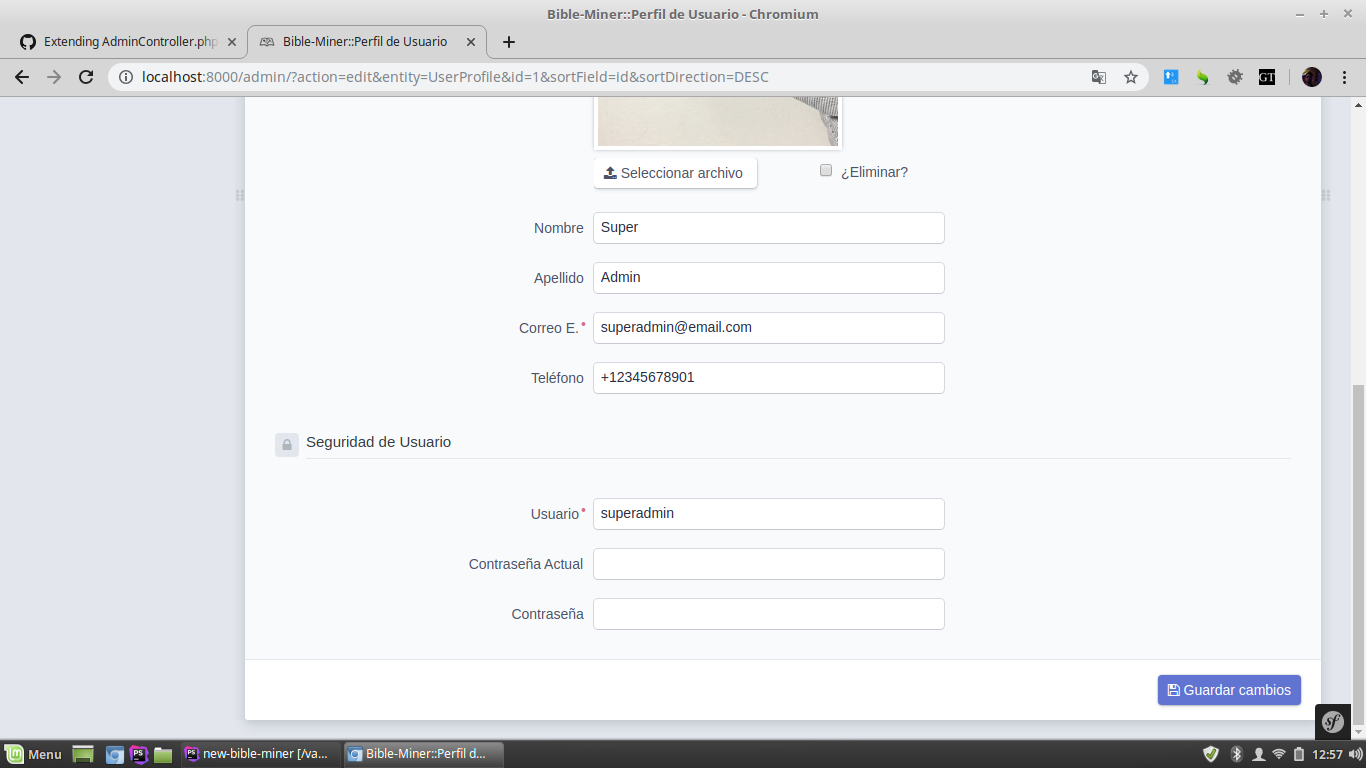 Extending AdminController.php - i get unnamed user error. · Issue #2688 · EasyCorp ...